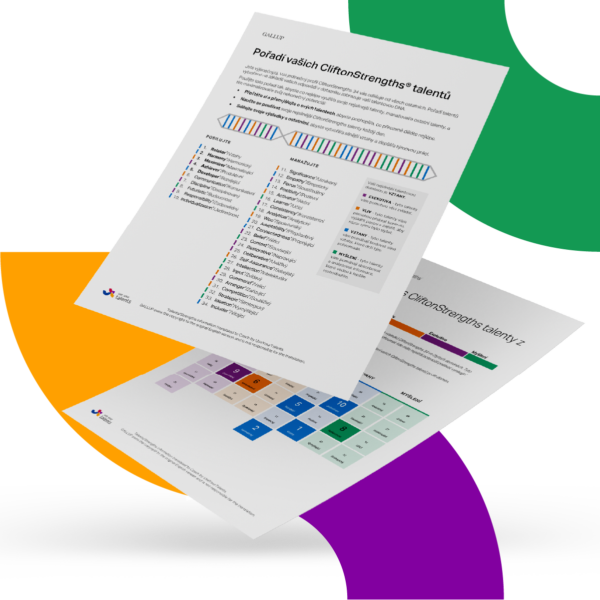 Gallup test talentů CliftonStrengths® - Use Your Talents